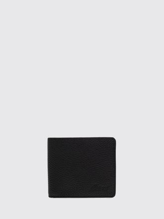 Brioni Portefeuille bifold en cuir de veau grain&eacute; avec huit fentes pour cartes