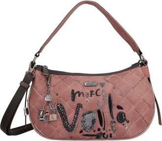 Anekke sac &agrave; &eacute;paule bandouli&egrave;re Parisian Oval Shoulder Bag Multicolor violet