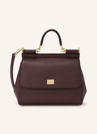 Dolce & Gabbana Handtasche Sicily Large rot