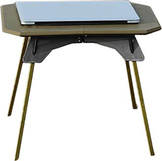 Generic Tragbarer Campingtisch - H&ouml;henverstellbarer Klappschreibtisch, Leichte Picknickfl&auml;che | Langlebige Kreative Modernes Design Abnehmbare Beine Zelttisch