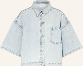 Darling Harbour Darling Harbour Jeansbluse blau