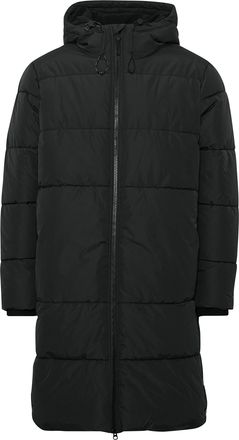 11 Project PRDooby Parka Herren Übergangsjacke Parka Lange Jacke Lange Winterjacke Winterparka mit Kapuze und Steppungen Regular Fit, Größe:2XL, Farbe:Black (194