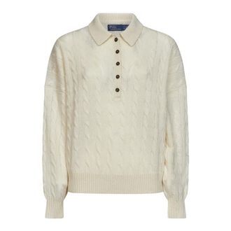 Polo Ralph Lauren Damen, Oberteile, Wei&szlig;, MGr&ouml;&szlig;e