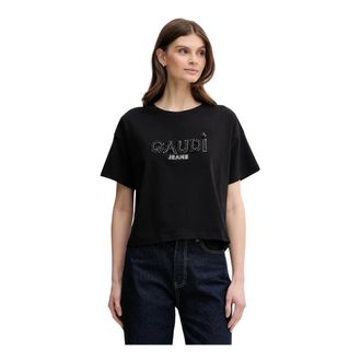 Gaud&igrave; Damen, Oberteile, Schwarzk, LGr&ouml;&szlig;e