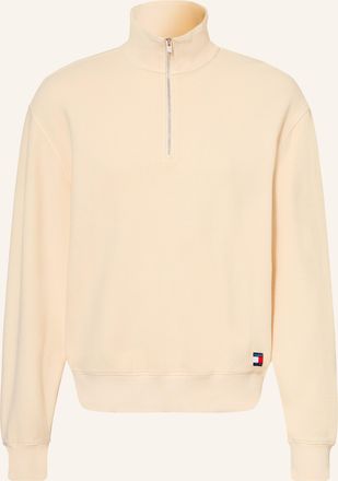 Tommy Jeans Piqu&eacute;-Troyer beige