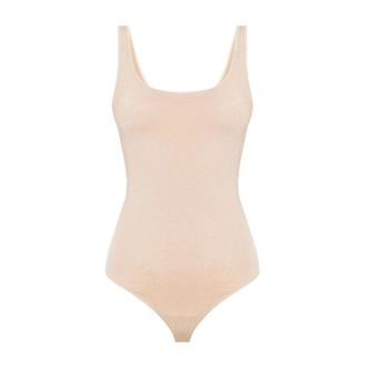 Wolford Femme, Tops, Brun, Taille: 36 FR Jamaika String Tank Top Bodysuit