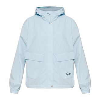 Kenzo Leichte Kapuzenjacke - - Jackets - Damen - Blau - XS