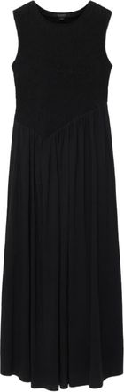 AllSaints Luna - Robe effet froiss&eacute; - Noir