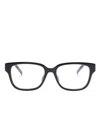 Saint Laurent Eyewear lunettes de vue à monture carrée - Noir