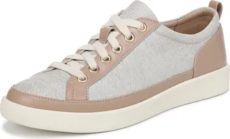 Vionic Damen Winny Schn&uuml;rschuhe, Nat&uuml;rliche Gold Denim, Mittel, EU 40.5