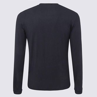 Giorgio Armani Mens T-Shirts And Polos Dark Blue
