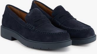 Geox Mocassins Spherica en cuir su&eacute;d&eacute;