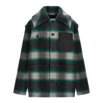 Balenciaga Workwear Cocoon Jacke - - Jackets - Herren - Gr&uuml;n - M