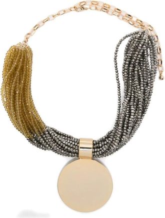 Antonelli Femme, Accessoires, Gris, Taille: ONE Size Collier Damian