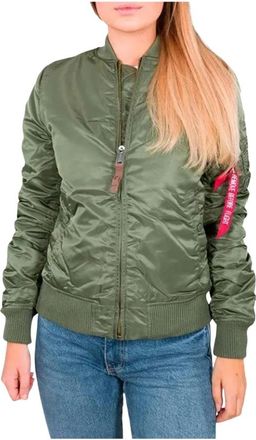 Alpha Industries Femme, Vestes, Vert, Taille: 36 FR W Ma-1 VF 59 Bomber Jacket