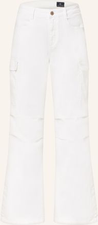 AG - Adriano Goldschmied Ag Jeans Cargohose Papermoon weiss