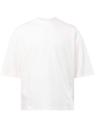 Reebok T-Shirt mit Paspeln - Nude