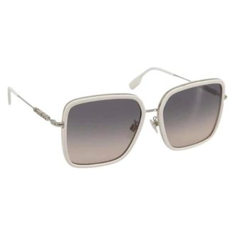 Burberry Lunettes de soleil Pre-owned - Femme - Pre-owned - Blanc - Taille: ONE Size