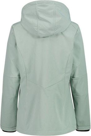 F.lli Campagnolo Softshelljacke Woman Jacket DET. Hood Funktionelle Damenjacke mit abnehmbarer Kapuze, wasserdicht und