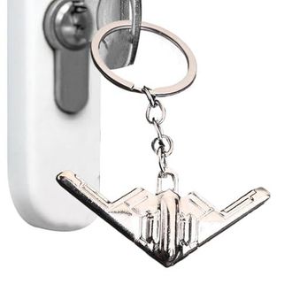 Generico Porte-clés davion, porte-clés anti-perte davion | Pendentif porte-clés modèle 3D créatif pour sac à dos amateur daviation, pilote danniversaire, Noël,