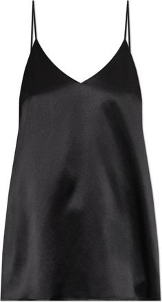 Lisa Yang Femme, Tops, Noir, Taille: 40 FR D&eacute;bardeur Camisole en Soie