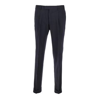 Pantaloni Torino Elegante Wollhose - - Trousers - Herren - Blau - XL
