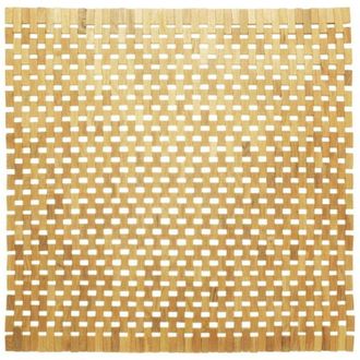Sealskin Sealskin Woodblock Tapis de bain 60x60cm Teck marron