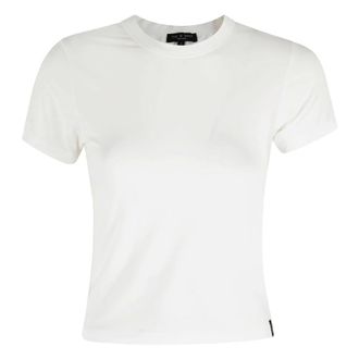 Rag & Bone Femme, Tops, Blanc, Taille: 38 FR Luca Jersey Baby Tee