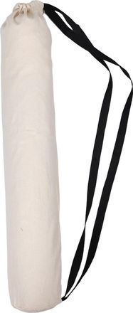 Aboofan Yogatasche mit Kordelzug Oxford Canvas Yogamatten Tragetasche in Beige 15X88cm mit Yogamatten B&auml;ndern Aufbewahrungstasche f&uuml;r Yoga und Fitness Trageta