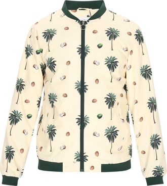 Mymo Jacke M&auml;nner creme mehrfarbig