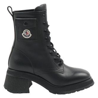 Moncler Femme, Chaussures, Noir, Taille: 41 EU Gigi Bottines &agrave; lacets