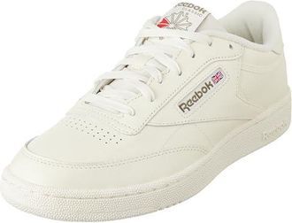Reebok Homme Club C 85 Basket, Washed Clay Chalk Super Coral, 44 EU