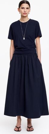 Arket Midirock Aus Baumwolle -Blau