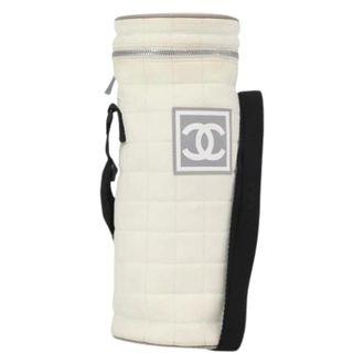 Chanel Sac bandouli&egrave;re vintage en nylon Pre-owned - Femme - Pre-owned - Blanc - Taille: ONE Size