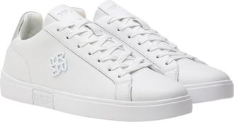 Replay Replay Damen Sneaker aus Leder, Schwarz (Black 003), 39