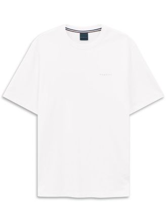 Bugatti Rundhals-Shirt Bugatti weiss