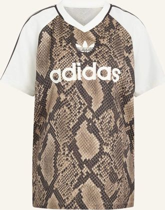 adidas Originals Adidas Originals Satin Jersey, Schlangenprint beige
