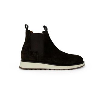 Liu Jo Braune Wildleder Chelsea Winterstiefel - - Shoes - Herren - Braun - 40 EU