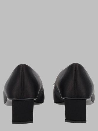 Roger Vivier Womens D&eacute;collet&eacute; Pumps Belle Black Silk Blend Viscose