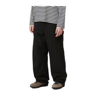 Carhartt Work in Progress Femme, Pantalons, Noir, Taille: 40 FR Wide Pantalons
