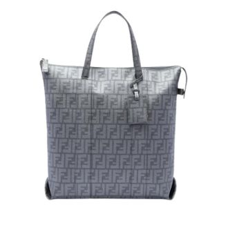 Fendi Pre-owned Canvas Tote Bag - - Pre-owned - Damen - Grau - ONE SIZE