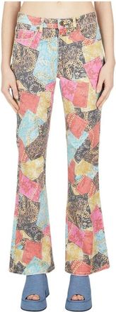 Guess Femme, Jeans, Multicolore, Taille: W25 Jeans &Eacute;vas&eacute;s Imprim&eacute;s