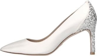 Stuart Weitzman Femme, Chaussures, Blanc, Taille: 35 1/2 EU Escarpin Royale Pearl