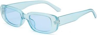 Generic Lunettes De Soleil &Agrave; Petite Monture For Hommes Et Femmes, Id&eacute;ales For Le Sport En Plein Air La Conduite(Blue)