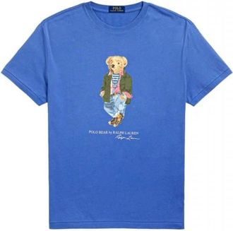 Ralph Lauren Homme, Tops, Bleu, Taille: M T-Chemises