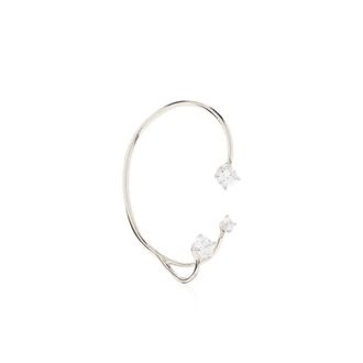 Panconesi Femme, Accessoires, Gris, Taille: ONE Size Three Point Ear Cuff