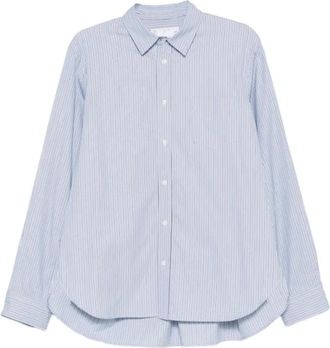 sacai Homme, Chemises, Bleu, Taille: XL Poplin Shirt