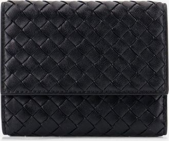 Bottega Veneta Bi-fold Intrecciato wallet with zip - BOTTEGA VENETA - gender_Woman