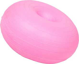 Aboofan Aufblasbarer Donut Pilatesball mit Verstärktem PVC Kleines Fitnessgerät für Yoga Balance Vielseitiger Gymnastikball für Zuhause Robust und Platzsparen
