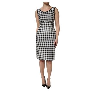 Dolce & Gabbana Kariertes Etuikleid - - Dresses - Damen - Mehrfarbig - S